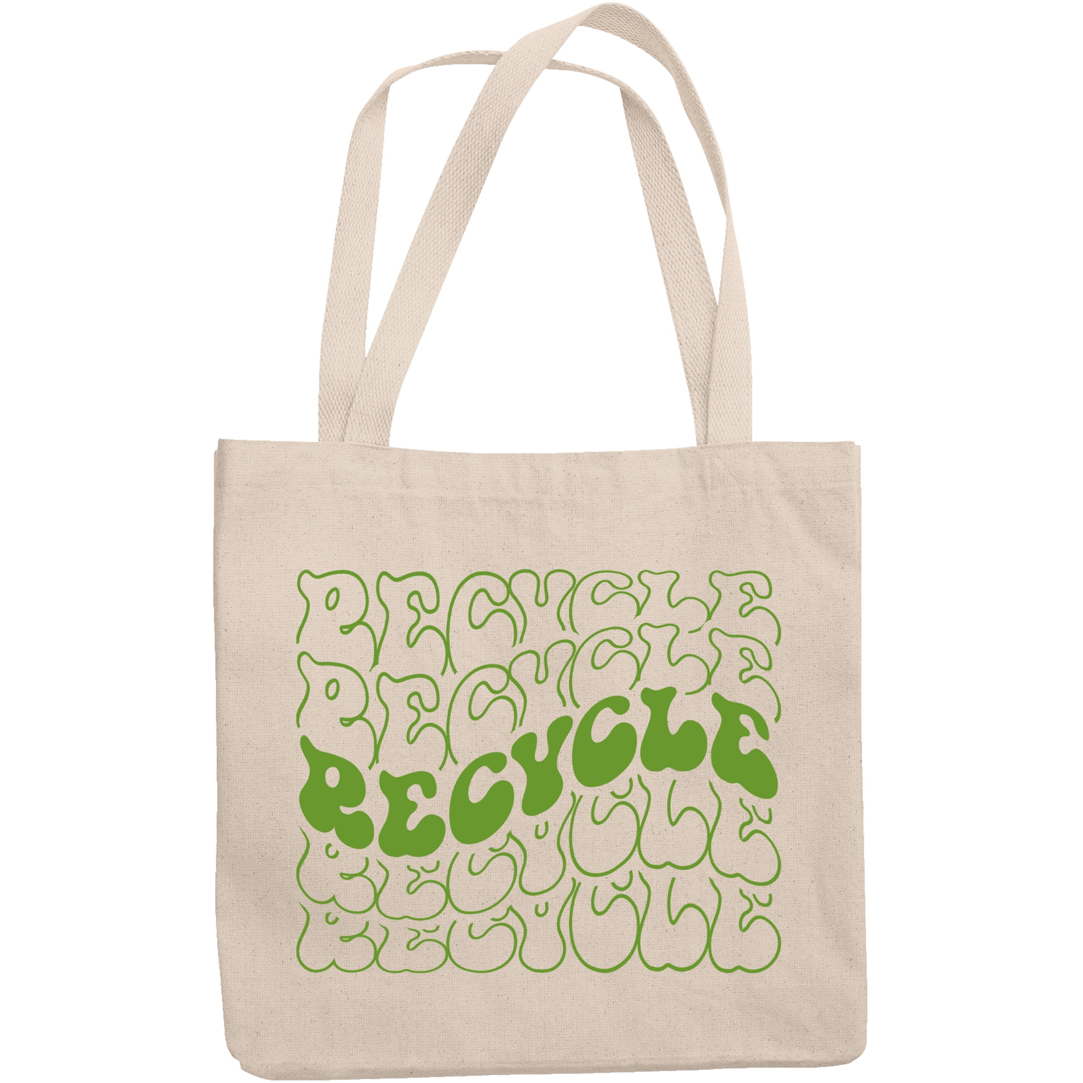 Recycle, Environmentalist or Nature Lover Themed, Groovy Retro Wavy ...