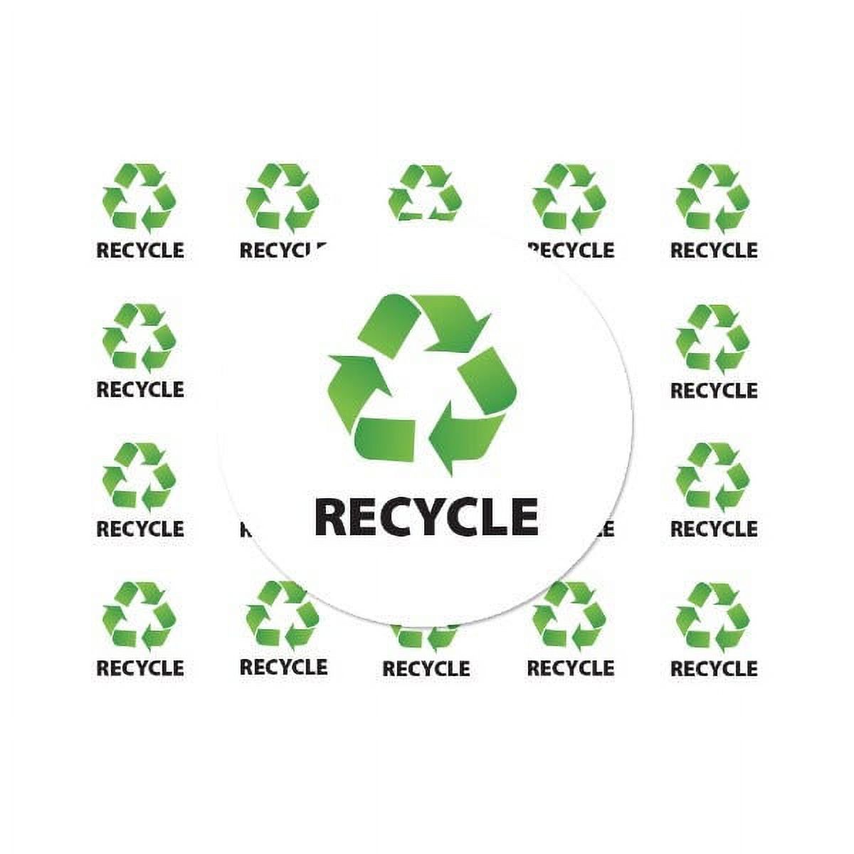 Recycle Labels | 2" Circles - Walmart.com