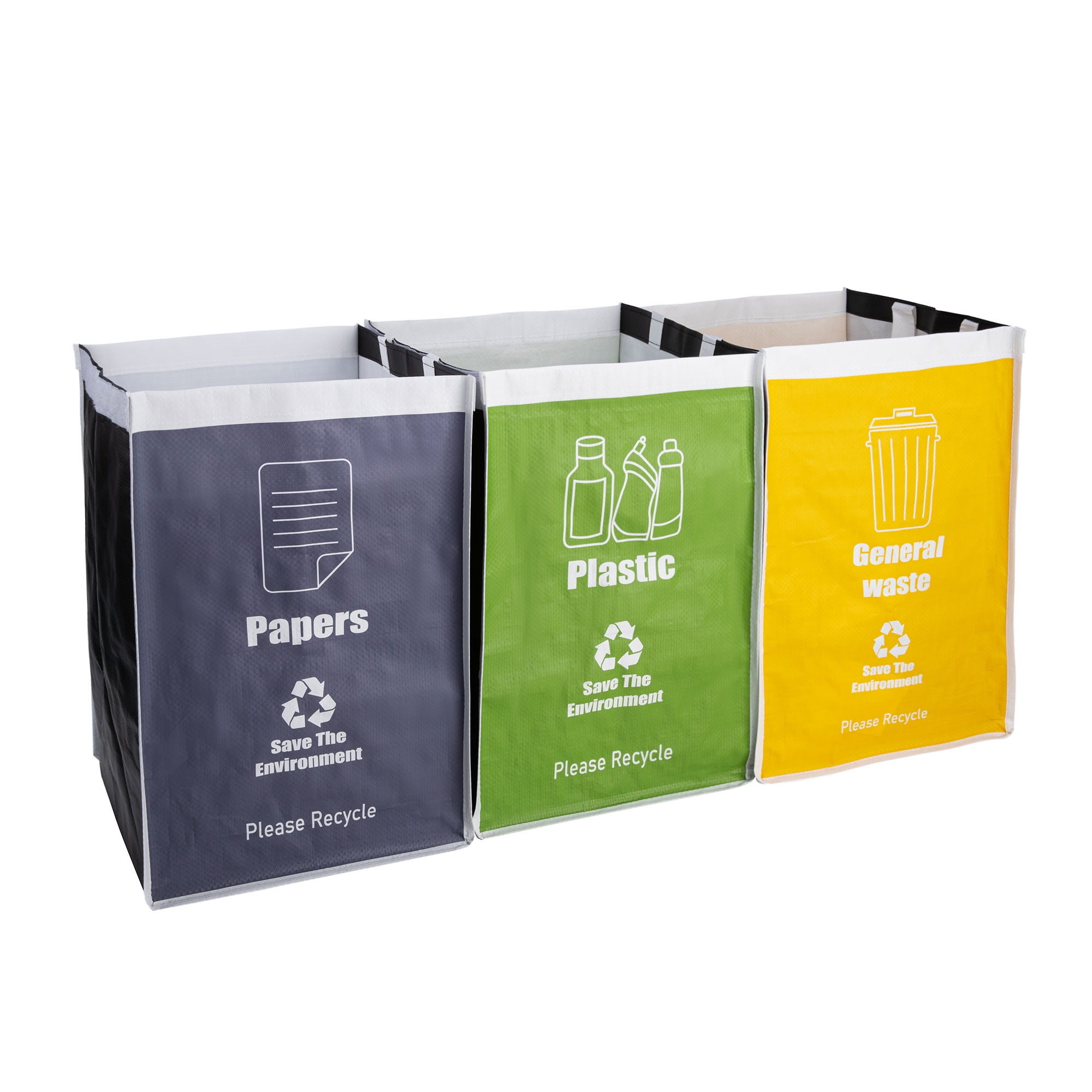 MyMealivos Recycle Waste Bag for Kitchen, Indoor Recycling Bins for ...