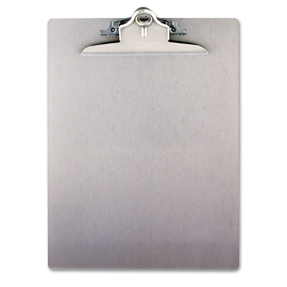 Recycled Aluminum Clipboard with High-Capacity Clip, 1" Clip Capacity ...