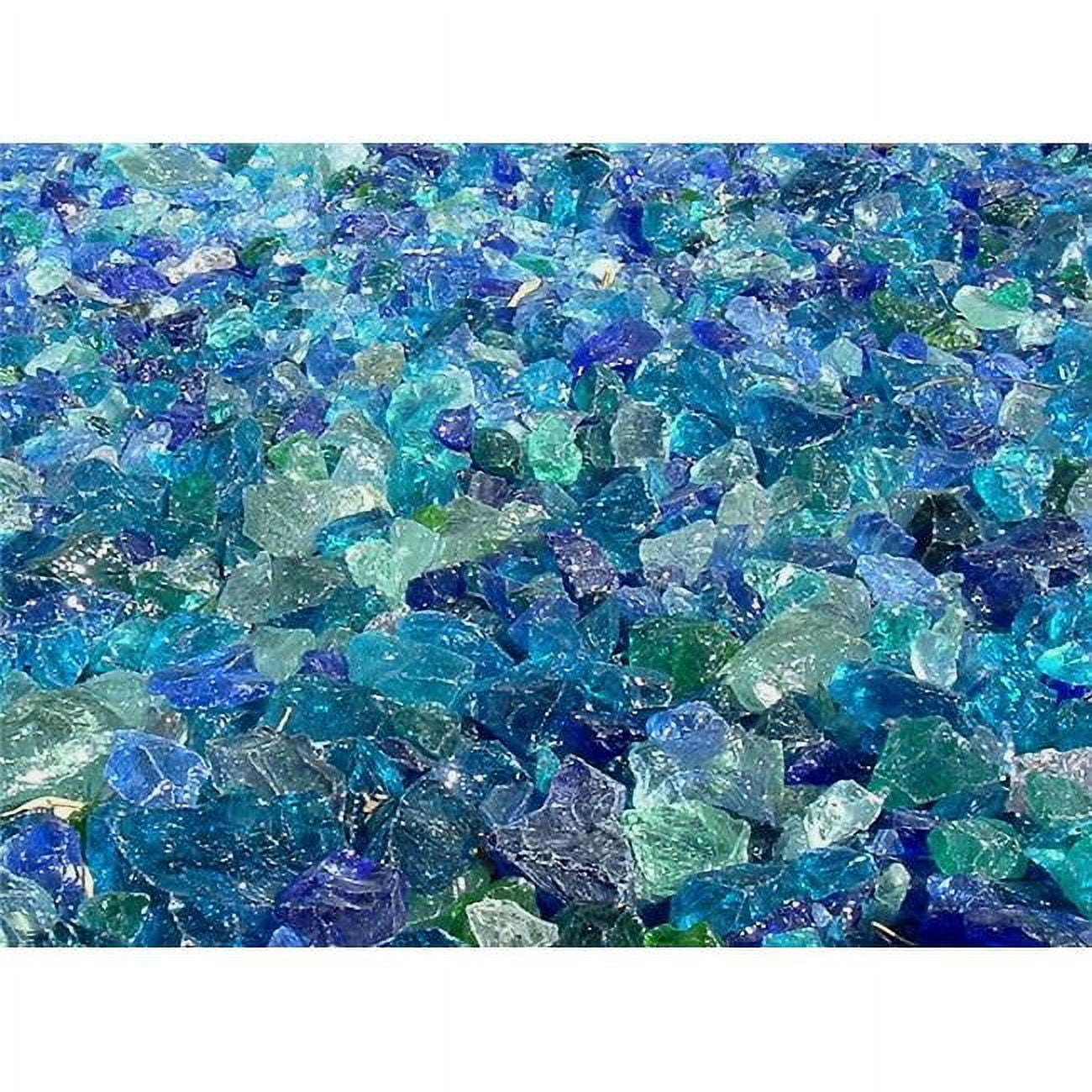 Recycled Chunky Glass, River Mix - Medium - 0.5-1 in. - 10 lbs ...
