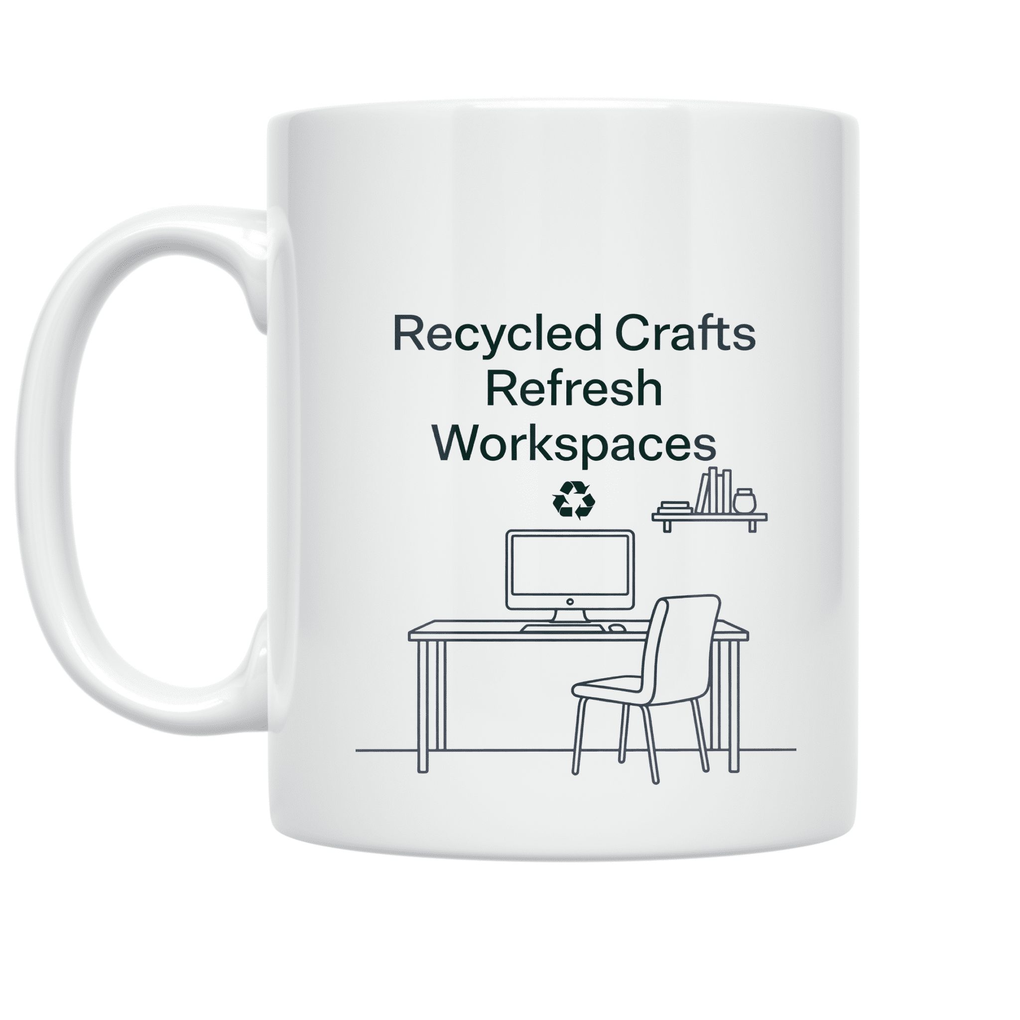 Recycled Crafts Refresh Workspaces - Eco-Conscious Crafter - 11 oz ...