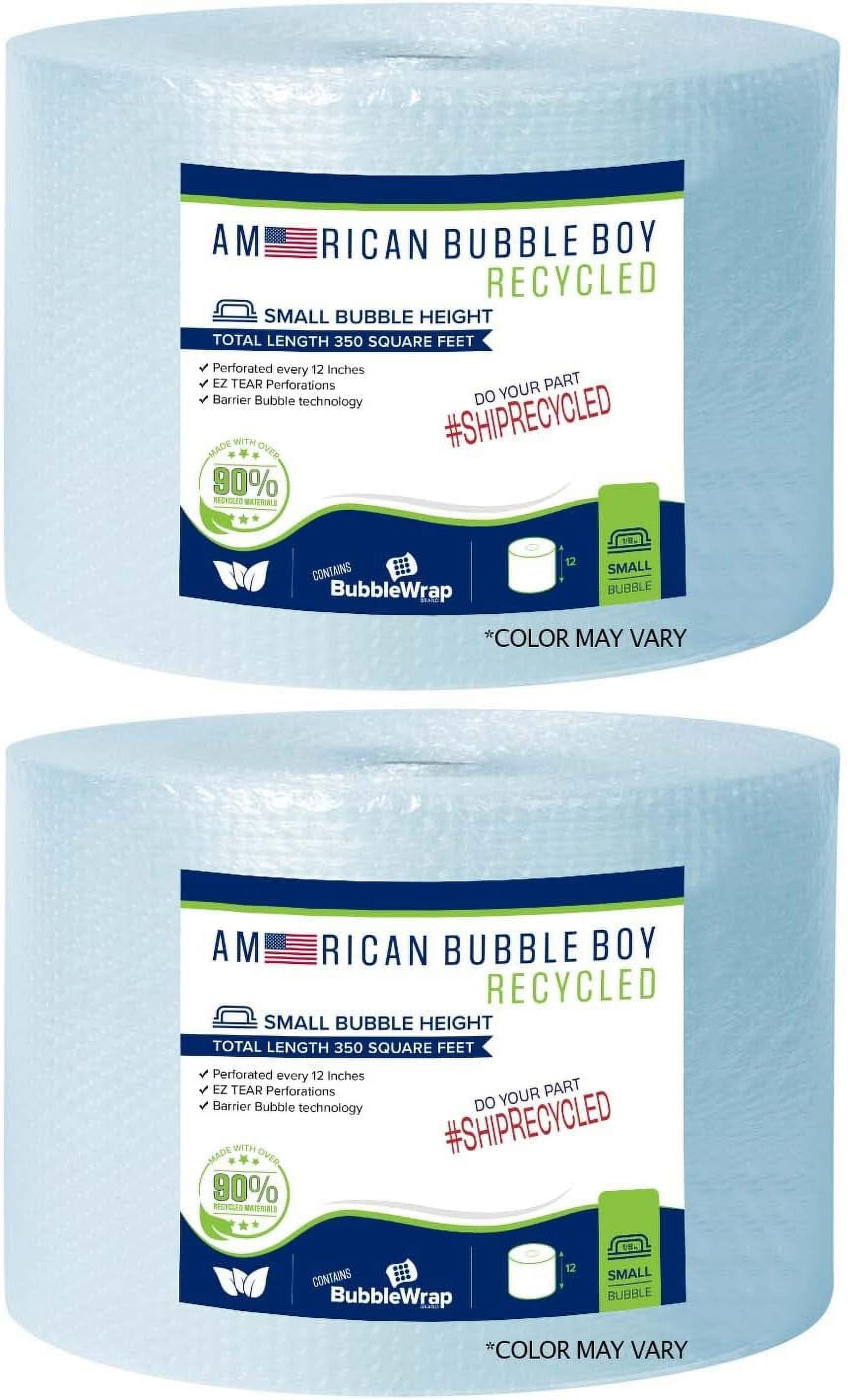 Recycled Grade Bubble - by American Bubble Boy (12" Wide, 700 Square Feet) - Walmart.com