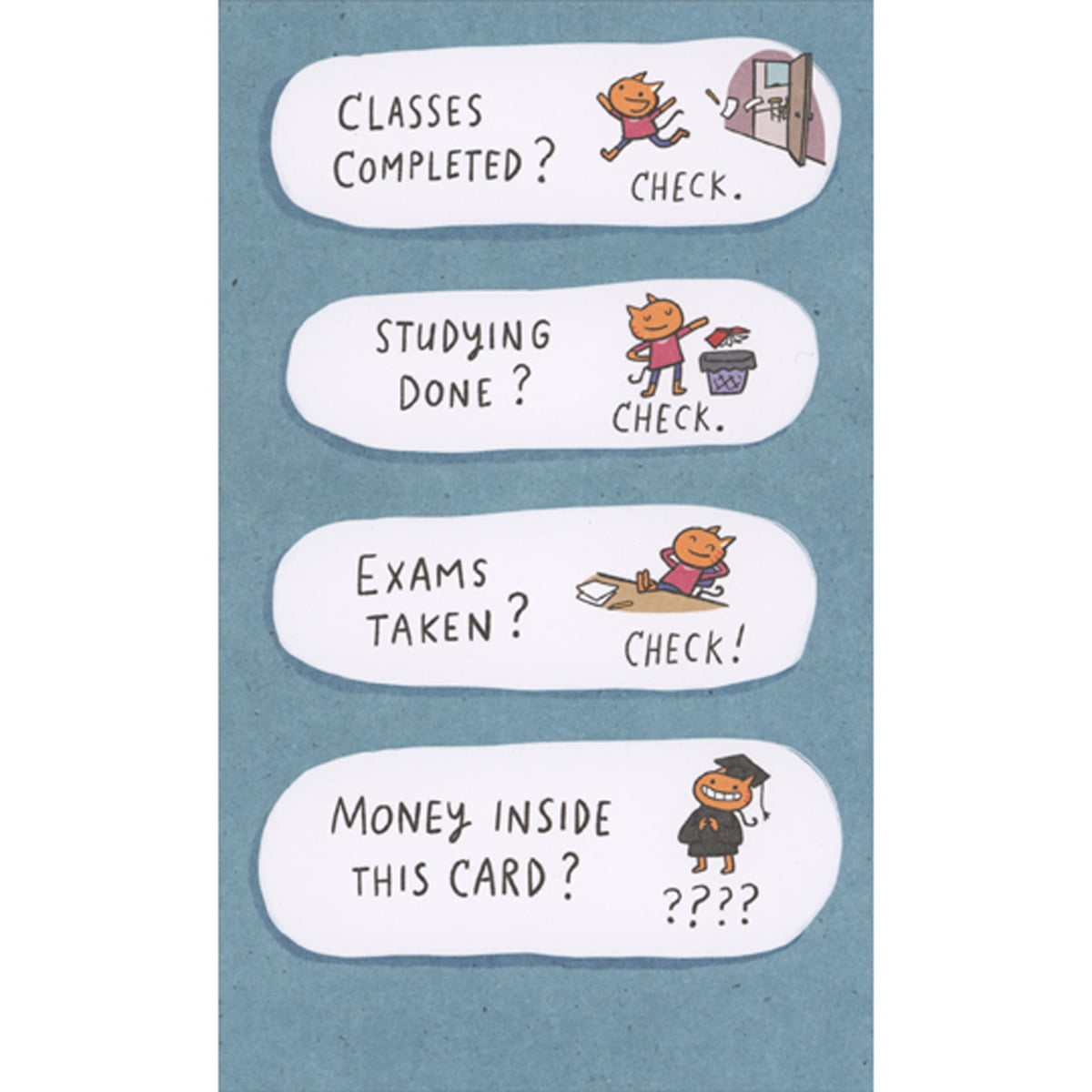 Recycled Paper Greetings Classes Completed - Studying Done - Exams ...