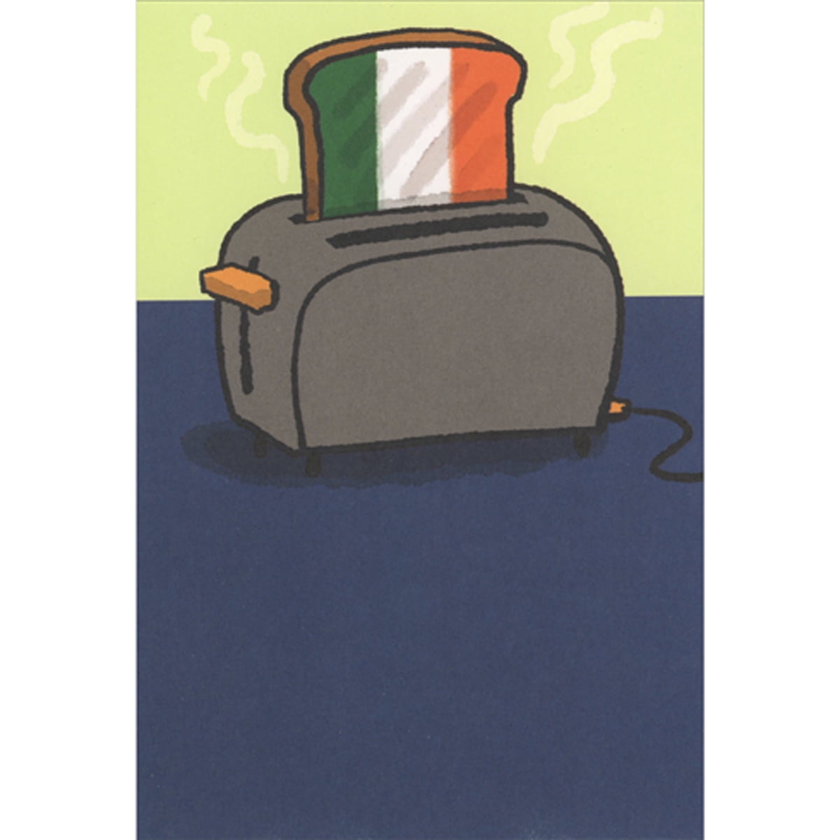 Recycled Paper Greetings Green, White and Orange Irish Toast Funny ...