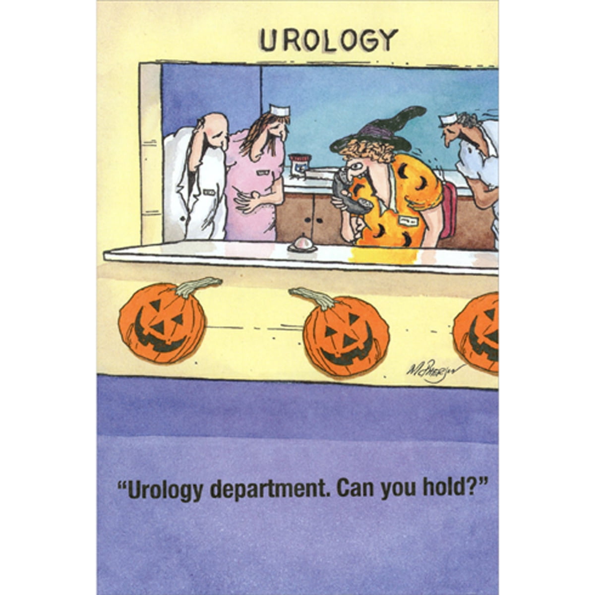 Recycled Paper Greetings Urology Department Can You Hold John McPherson ...