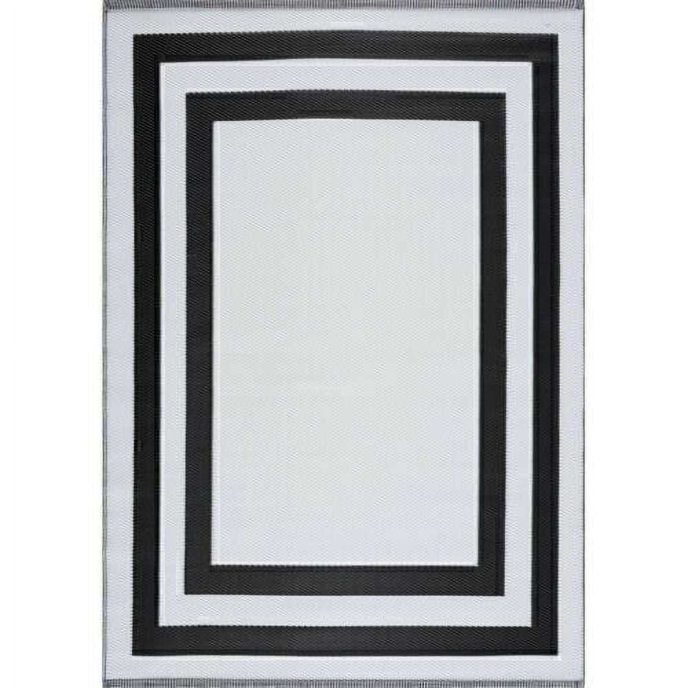 Recycled Reversible Indoor Outdoor Plastic Area Rug - Walmart.com