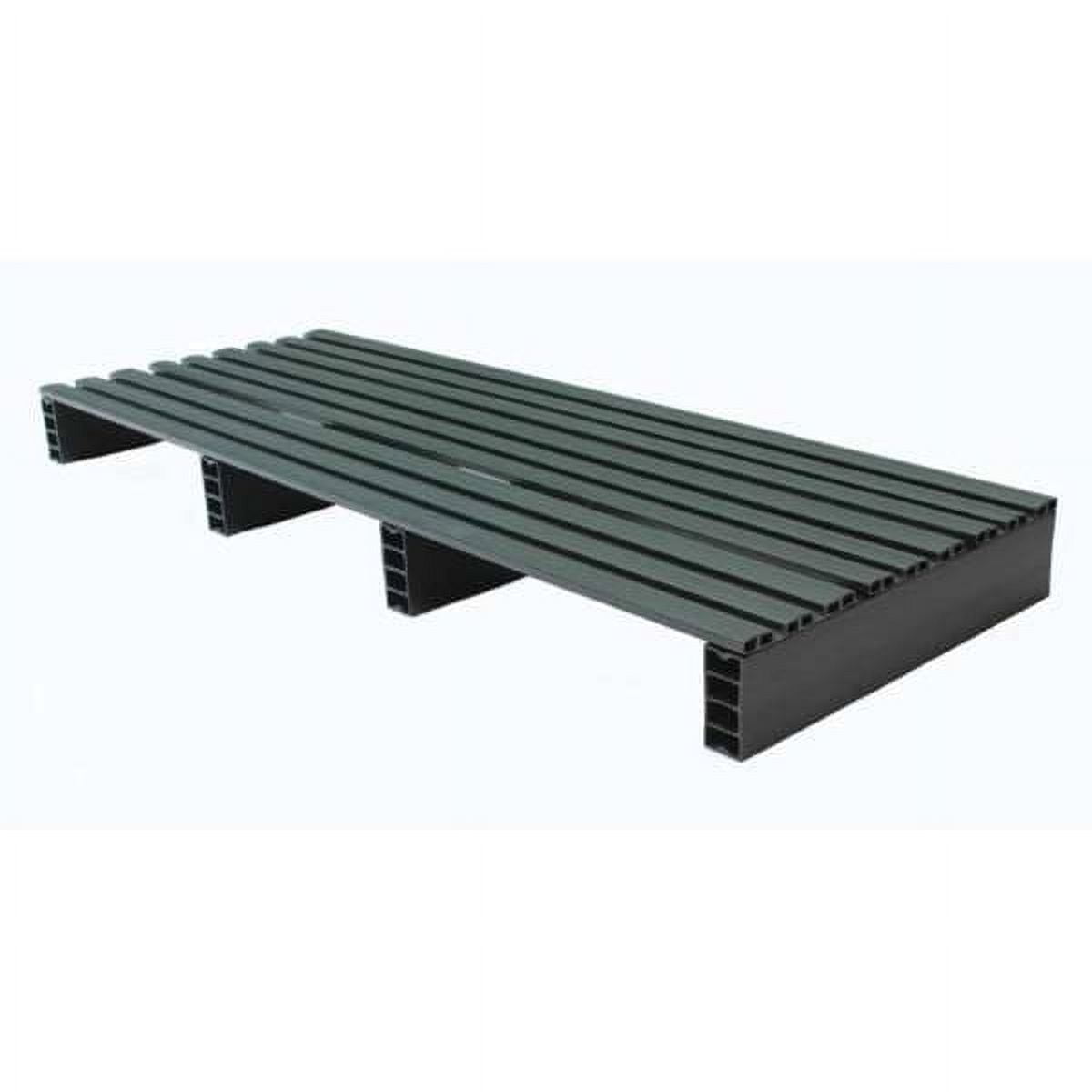 "Varying Manufacturer Pallet, 18""Lx48""Wx4""H, 2-Way, 1000 lb, Gray ...