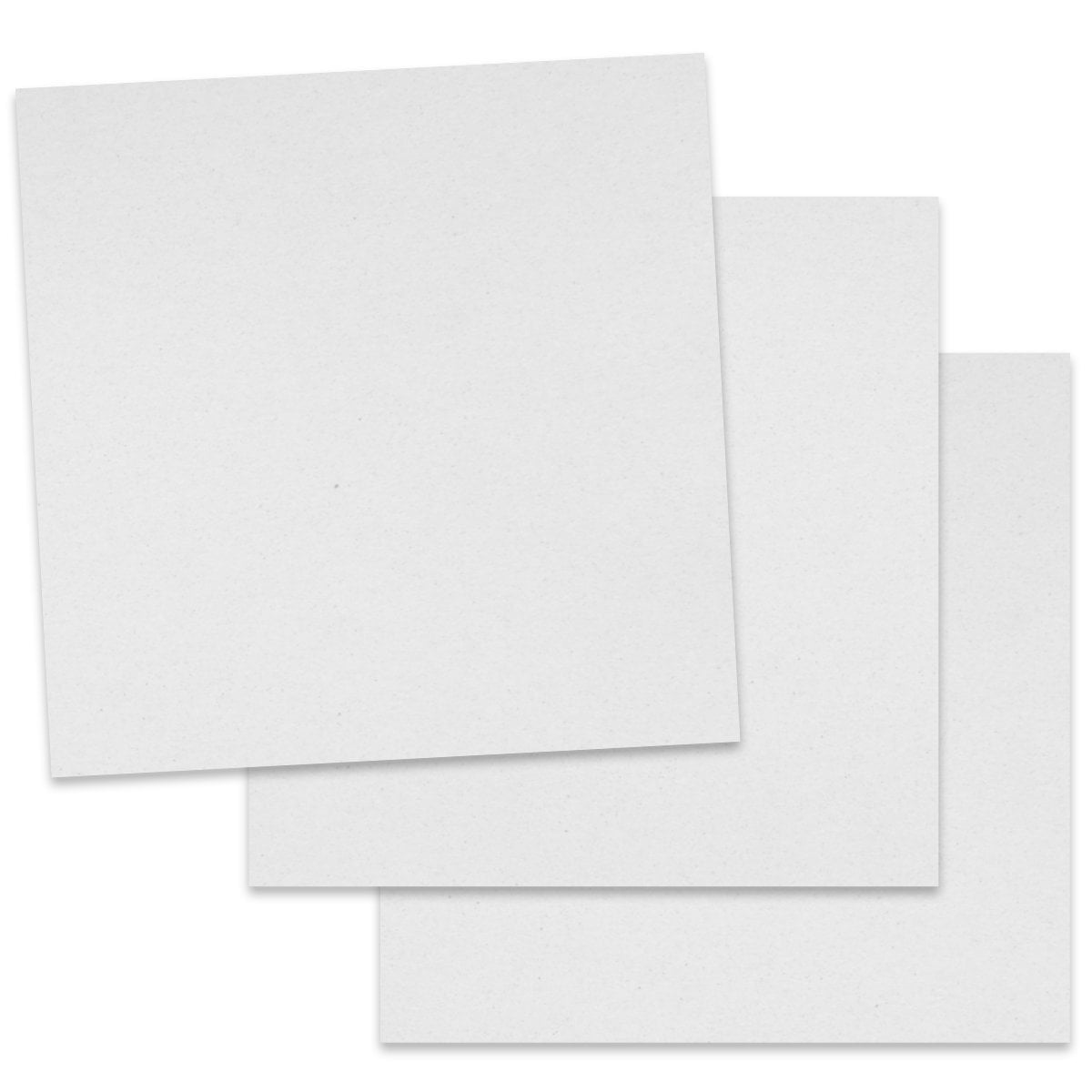 Recycled WHITE CORN 12X12 (Square) Paper 92C Cardstock - 50 PK -- Up ...