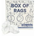 Recycled White Sheeting Cleaning Rags (10 lbs. Box) – Lint Free White ...