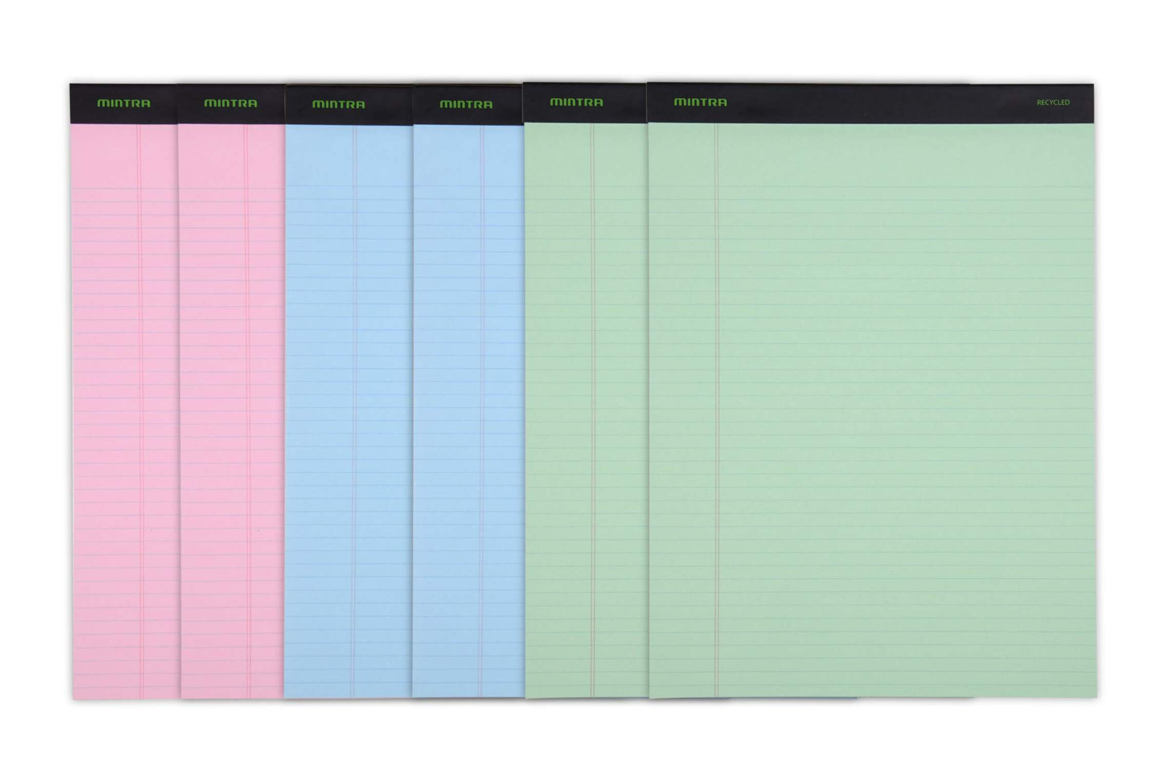 Recycled Writing Pads - 6 Pack - Walmart.com