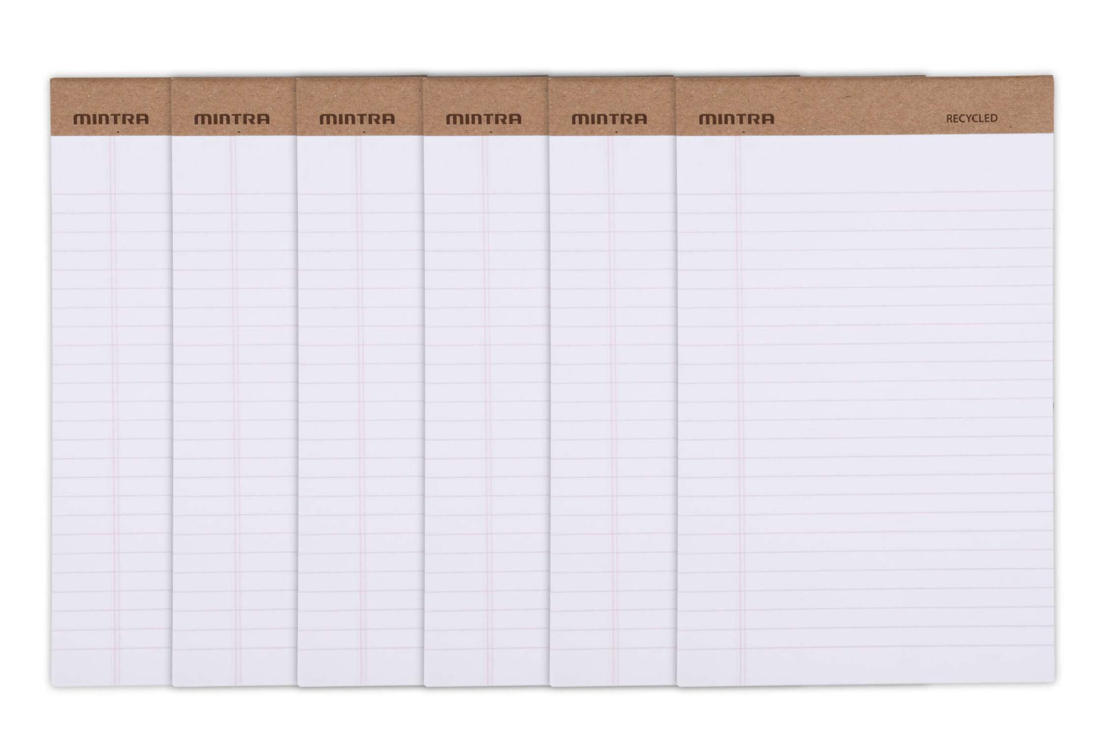 Recycled Writing Pads - 6 Pack - Walmart.com