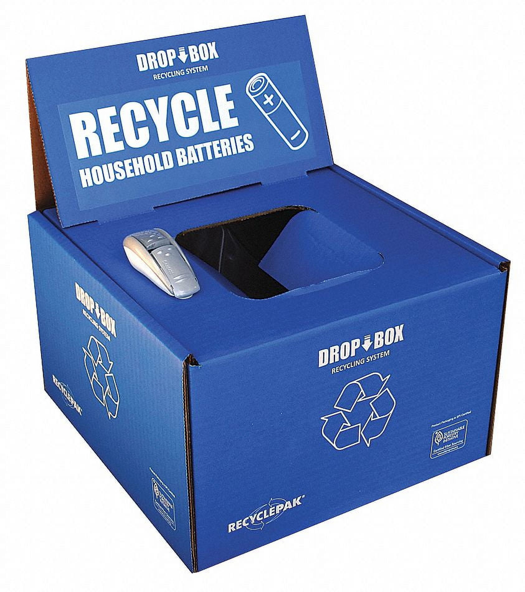 Recyclepak Battery Recycling Kit,Dry Cell,45 lb. SUPPLY-252 - Walmart.com