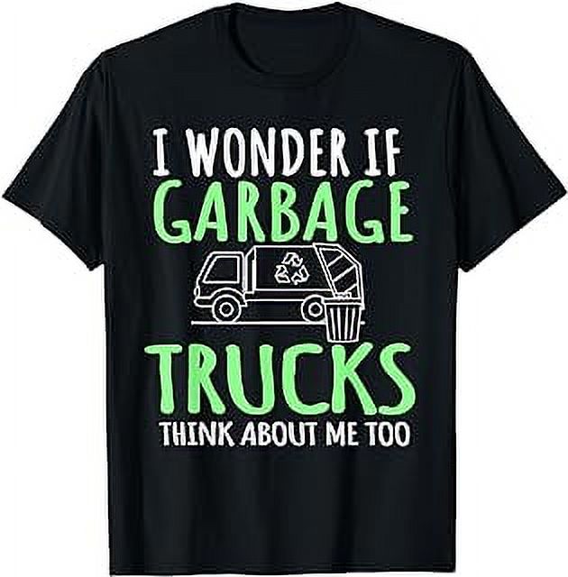 Recycling Garbage Truck Trash Collector Recycle Earth Day T-Shirt ...