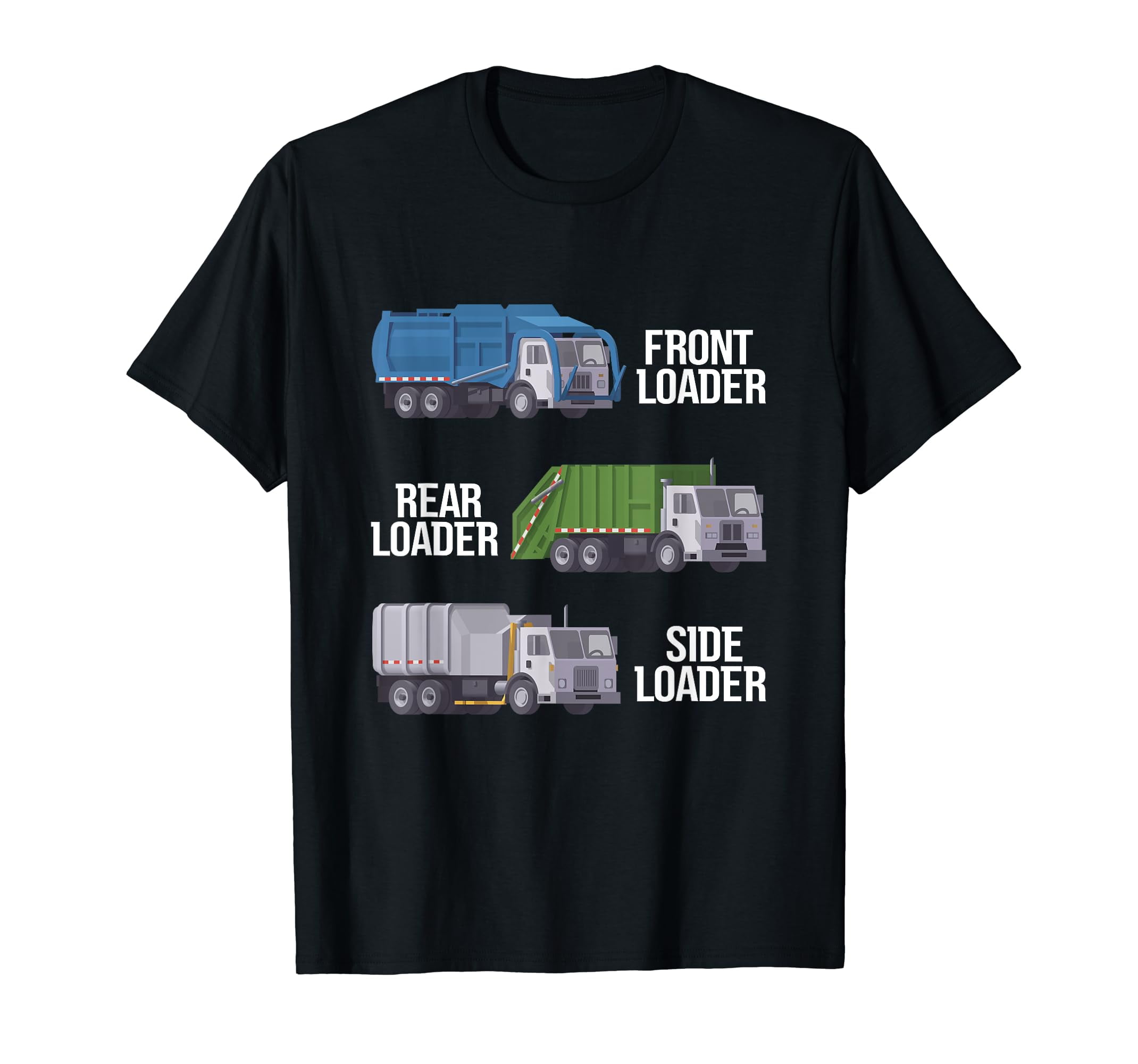 Recycling Trash Waste Separation Garbage Truck T-Shirt - Walmart.com