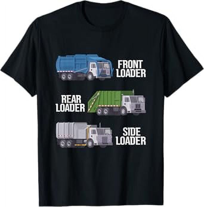 Recycling Trash Waste Separation Garbage Truck T-Shirt - Walmart.com