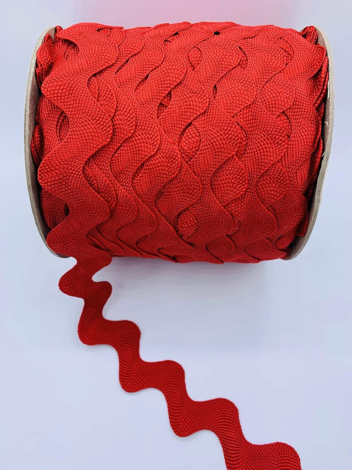 Trimplace Red 1-1/2 Inch Giant Jumbo Ric Rac, 100% Polyester - Walmart.com