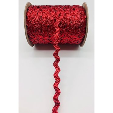 GOLD STARGLOW 3/8 INCH RIC RAC - Walmart.com