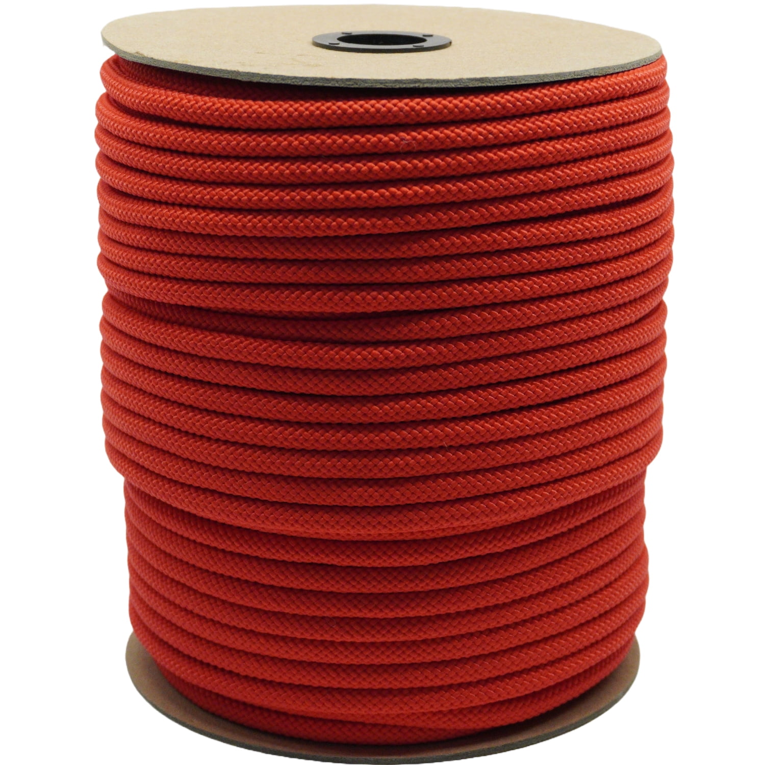 Red 1/4" Utility Rope - 300 Ft Spool | Durable & Versatile Braided Rope ...