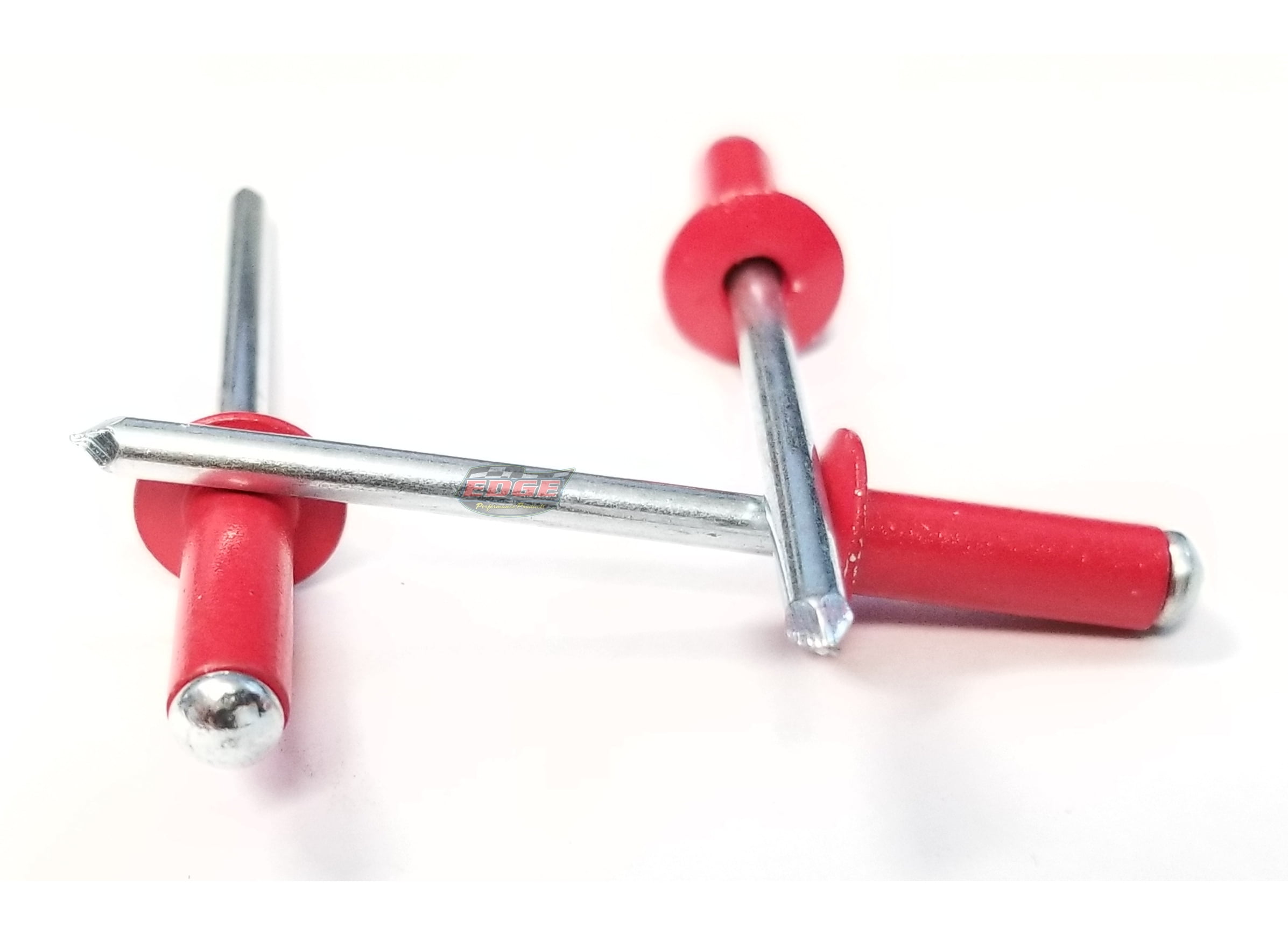 Red 1/8" Small Aluminum Head with Steel Mandrel Pop Rivets Fasteners ...