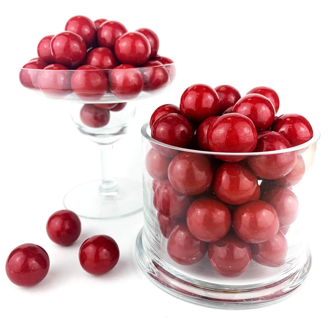 Red 1 inch Gumballs 2 Lb Bag - Perfect For Table Centerpieces, Weddings ...