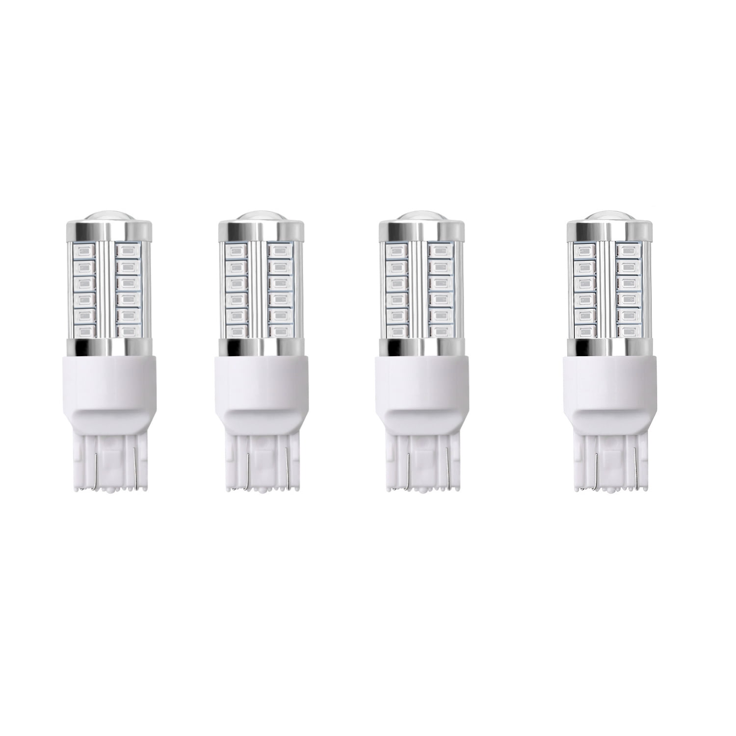 Red 1157 BAY15D P21/5W 5630 33SMD Car LED Bulbs Canbus 900LM Super ...