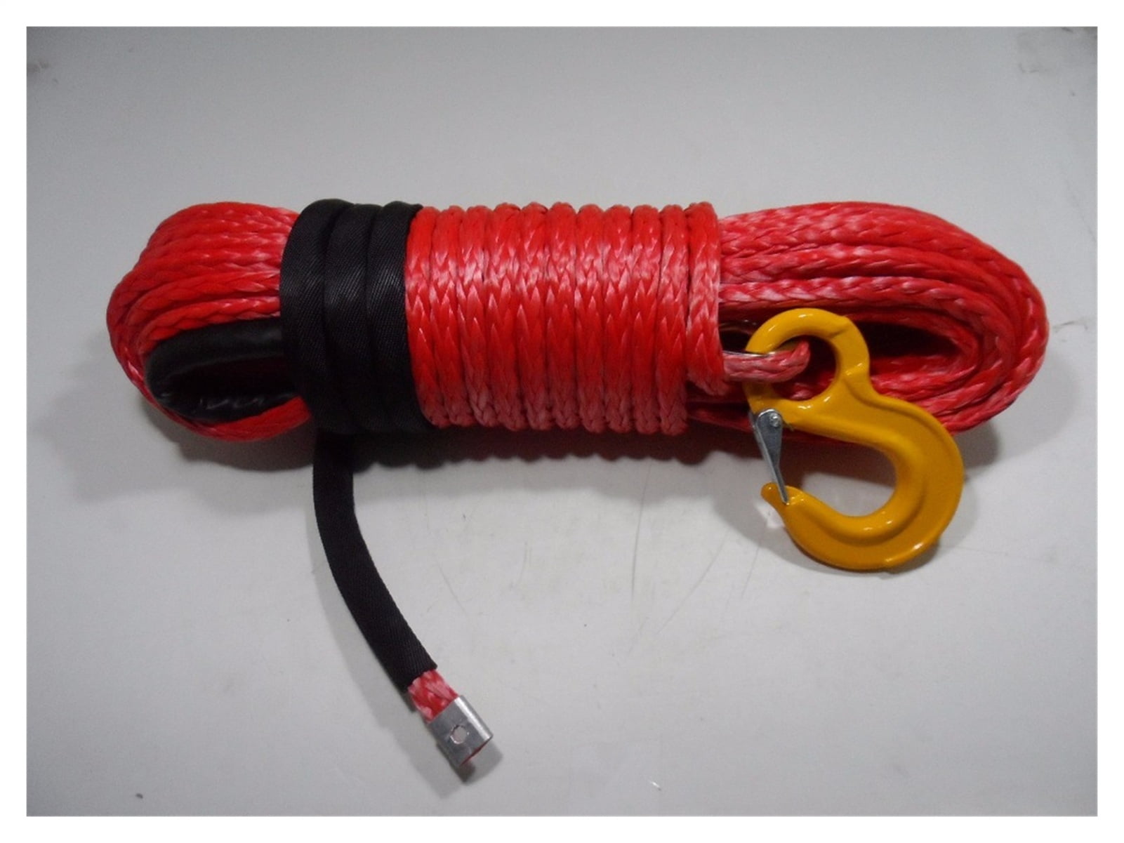 Red 12mm*30m Synthetic Winch Rope,Winch Cable,Winch Rope 12mm,Plasma ...
