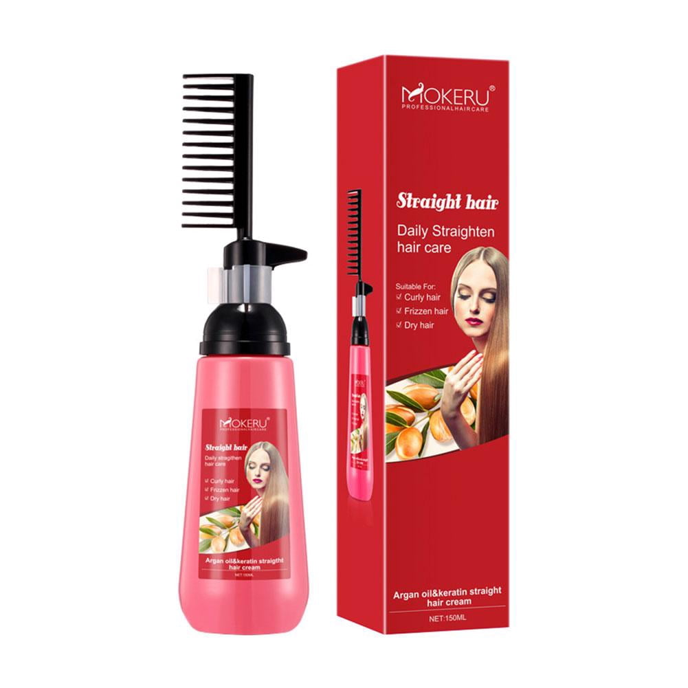 Red 150ml Machinoa Glycerin Plant Softener Non-Permanent One-Comb ...