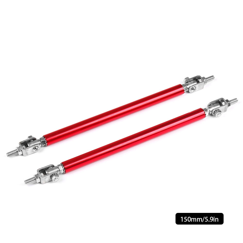 Red-150mm-Adjustable Mathiation Rods for Racing Car, Front and Rear ...