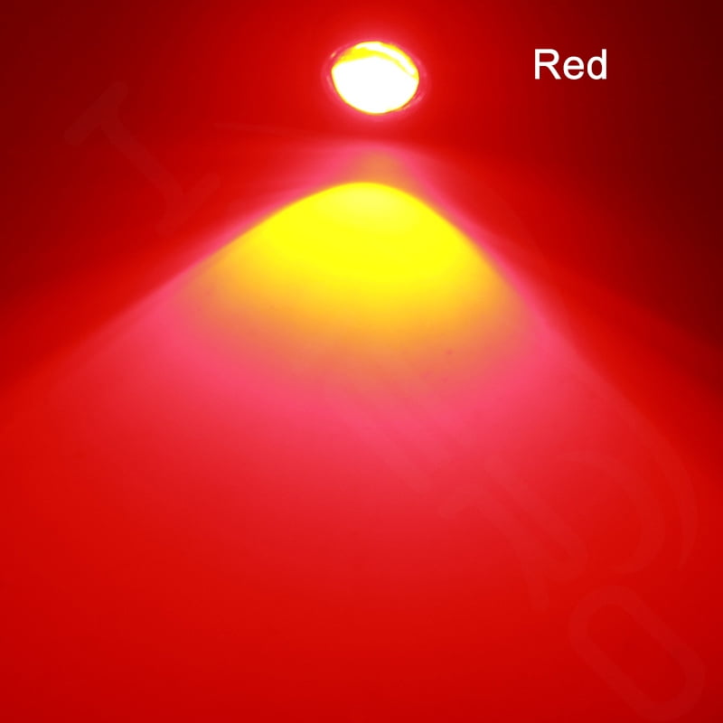 Red - 18MM LED - 6PCS - Car DRL LED Bulb COB Eagle Eye Signal Styling ...