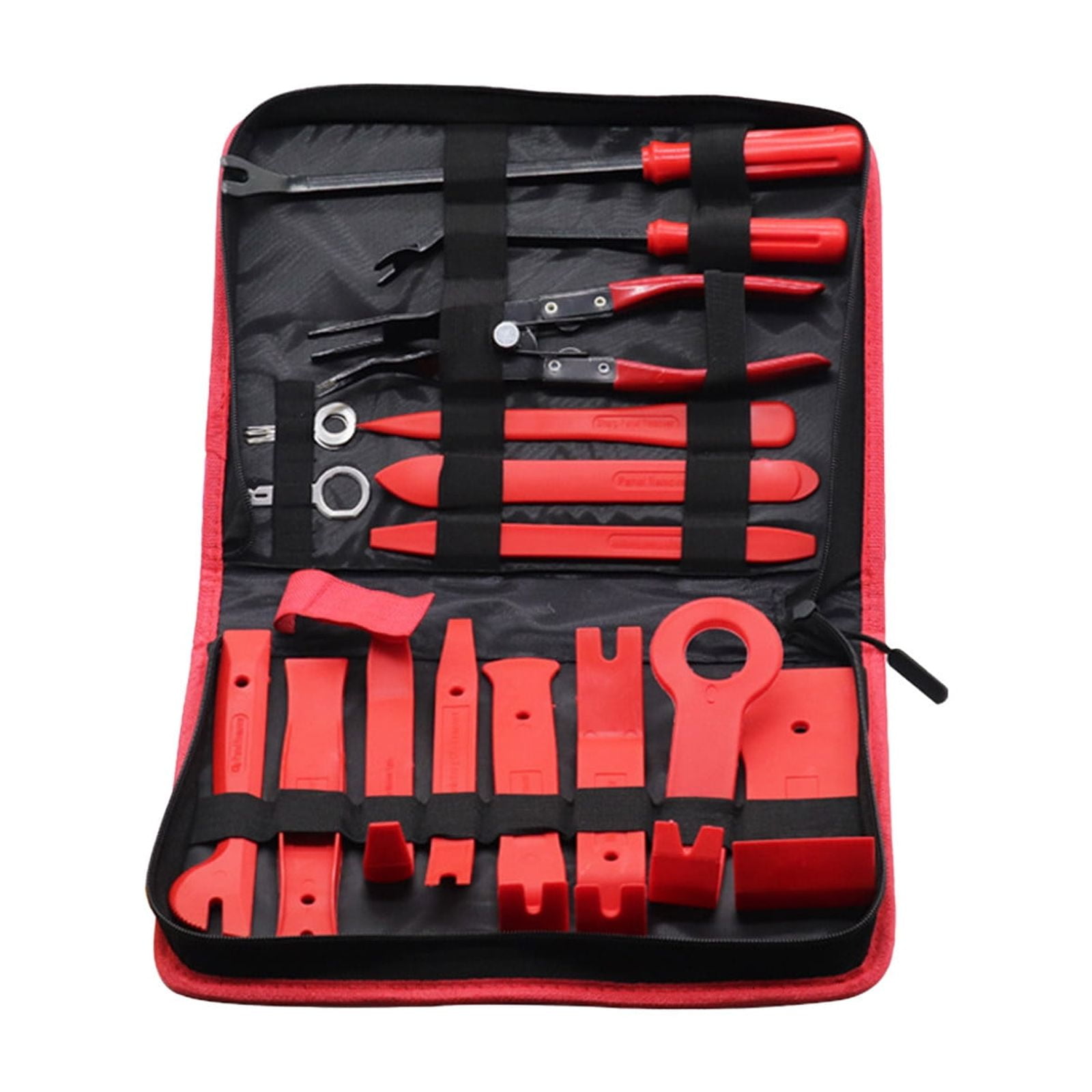 Red 19 Piece Set Car Audio Modification Tool Instrument Panel ...