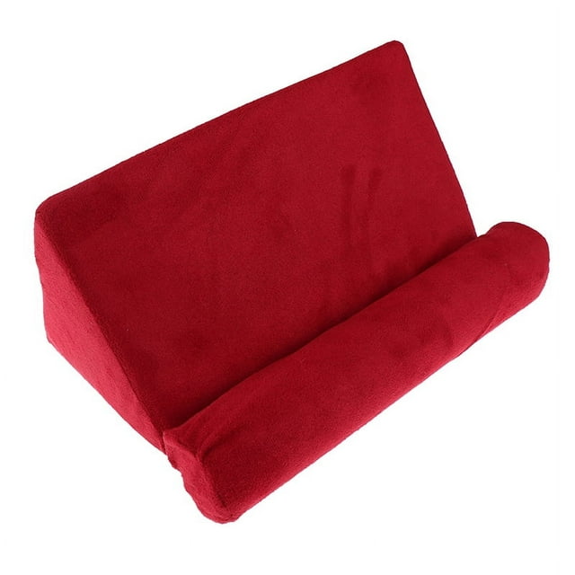 (Red) 1Pc Tablet Pillow Holder Stand Foam Book Rest Reading Bed Support ...