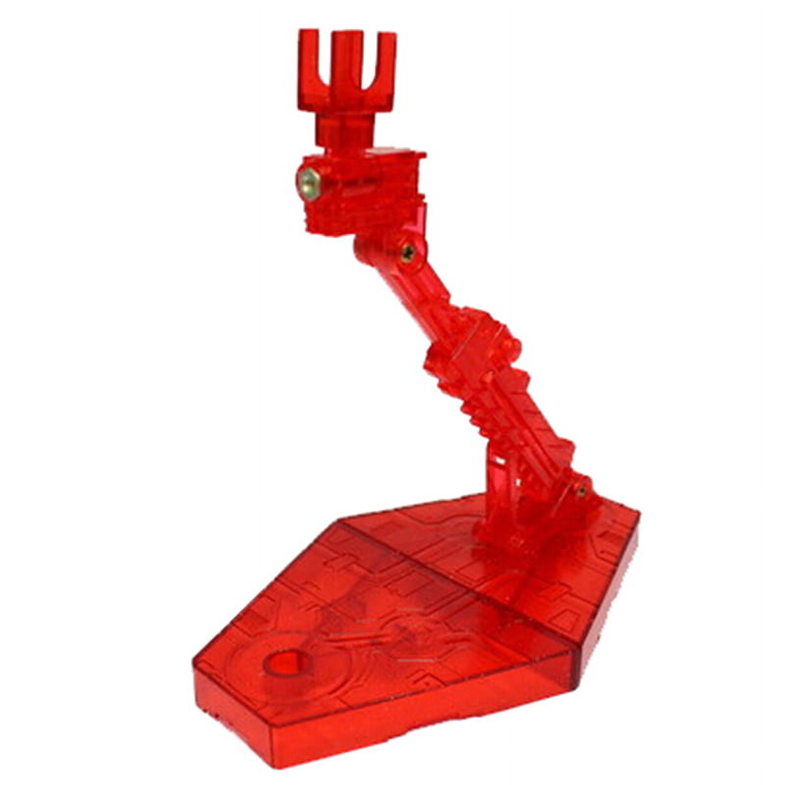 (Red) 1x Action Figure Base Adjustable Display Stand Support Bracket ...