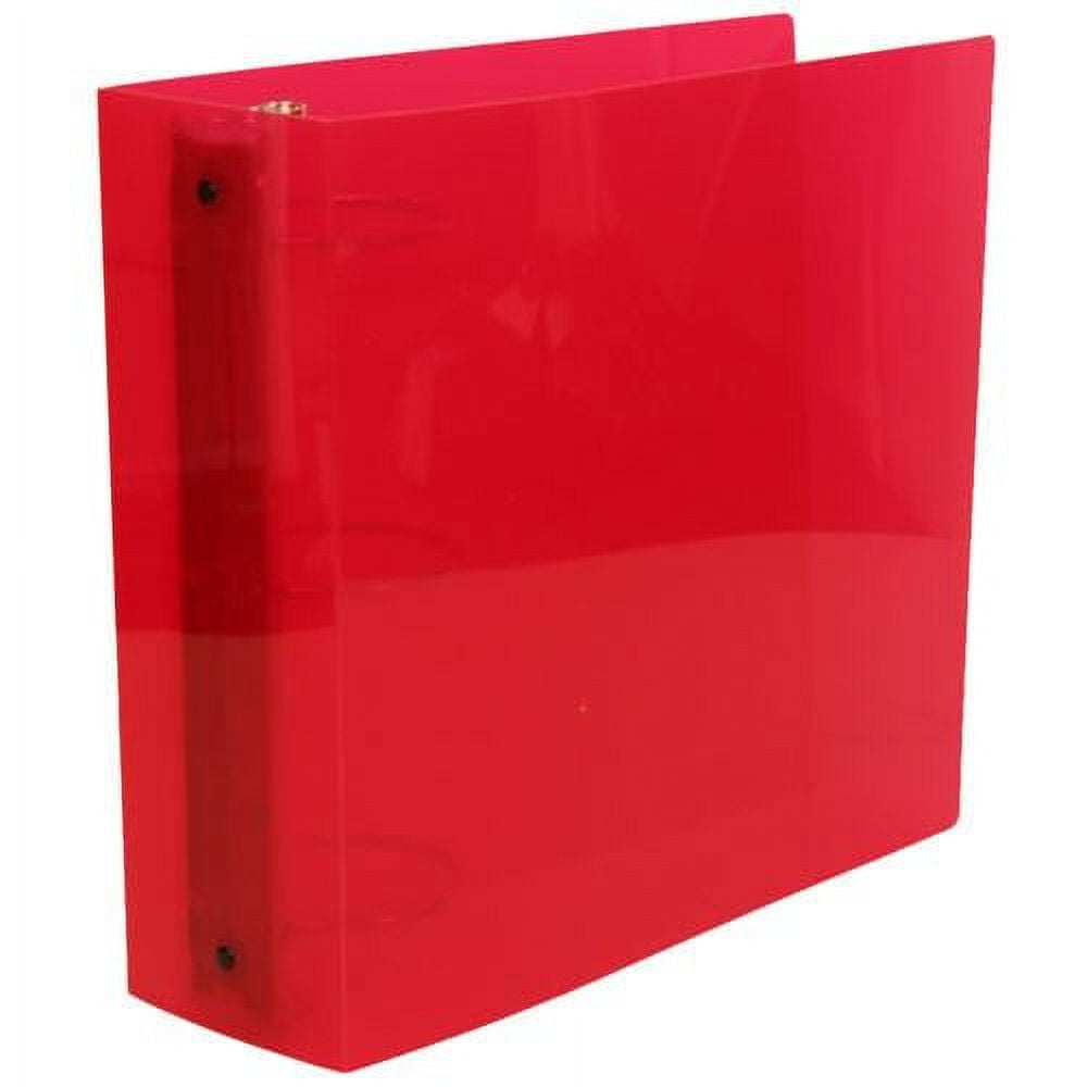 Red 2 Inch Binder - sold individually - Walmart.com