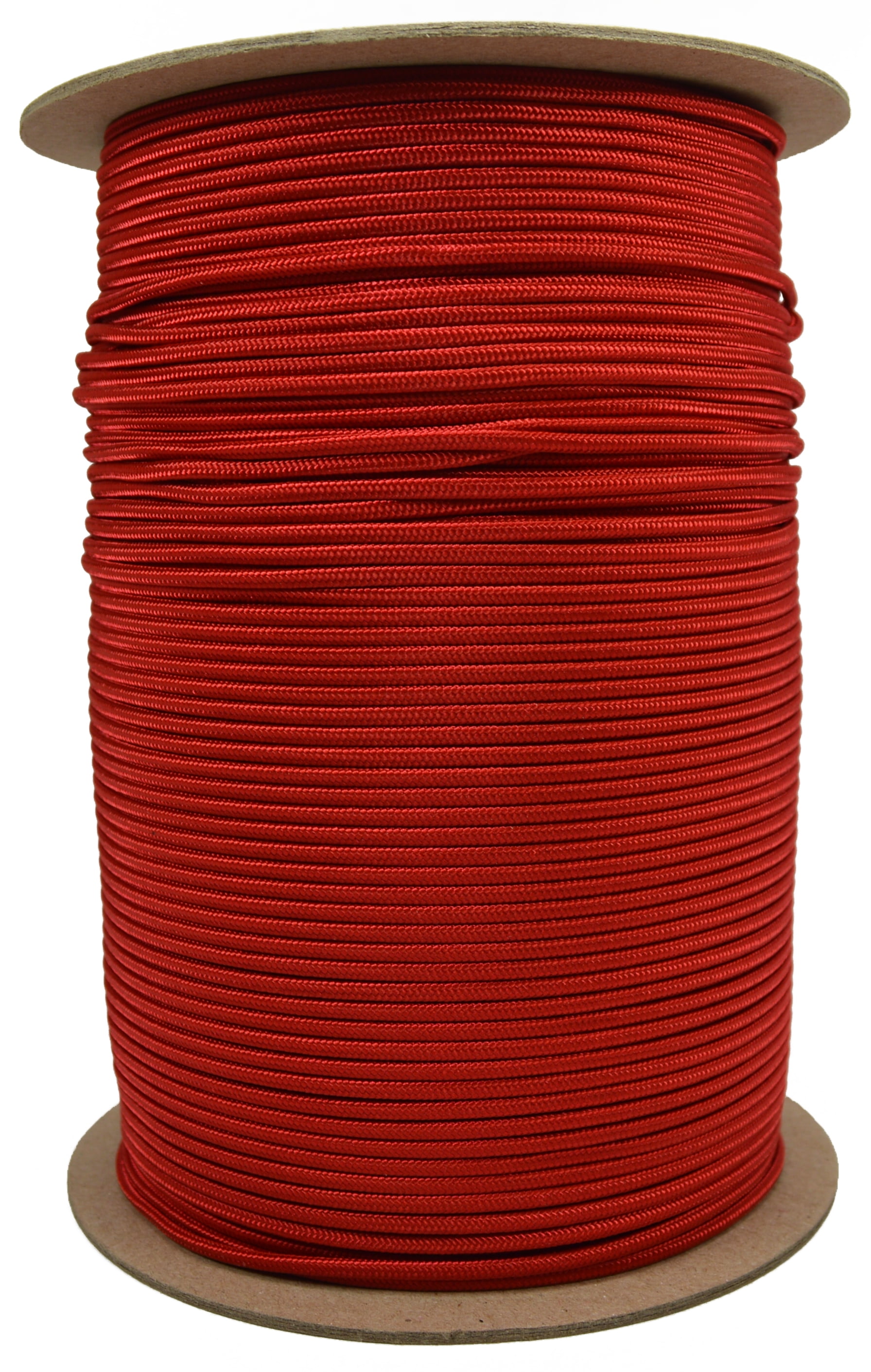 Red 275 Cord 5 Strand Paracord - 1000 Foot Spool - Walmart.com