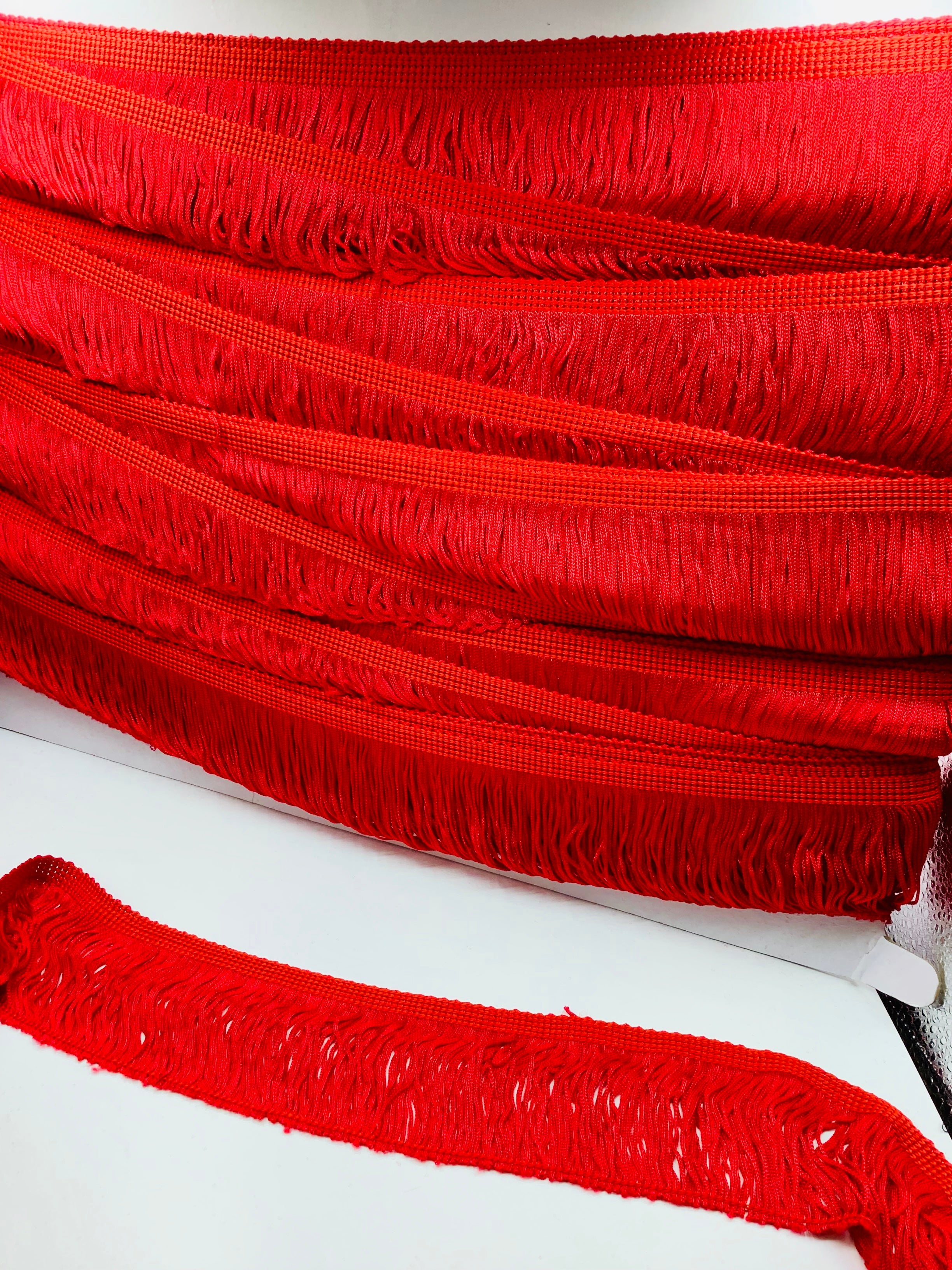 Red 3" Chainette Fringe - Walmart.com