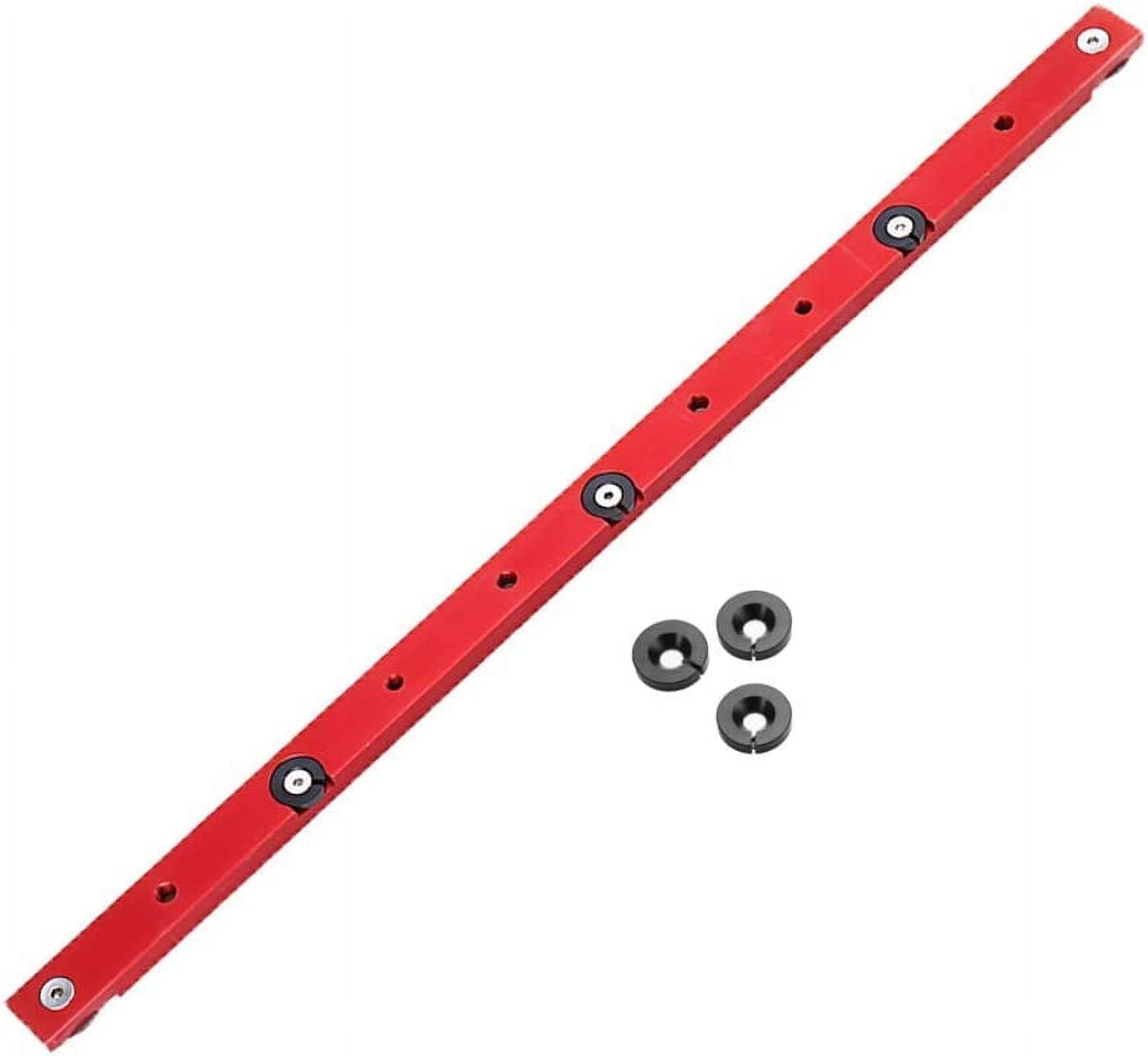 Red 300-880mm Aluminum Alloy Rail Miter Bar Slider Sliding Bar Table ...