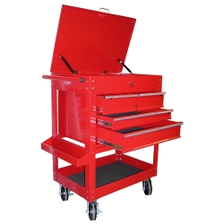 Red 4-drawer HD Service Cart - Walmart.com