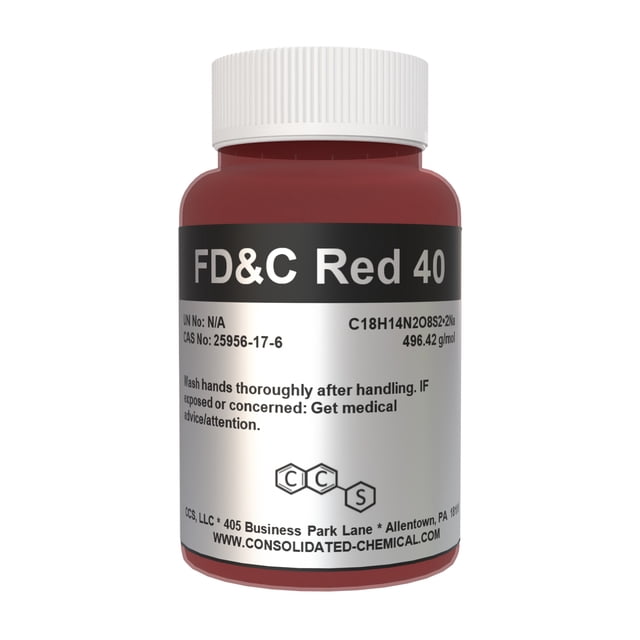 Red 40 - FD&C Premium Food Grade Dye - 50 Grams - Walmart.com