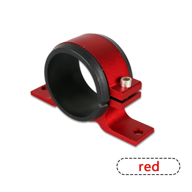 Red-60MM Aluminum Fuel Pump Bracket Single Fuel Filter Bracket ...