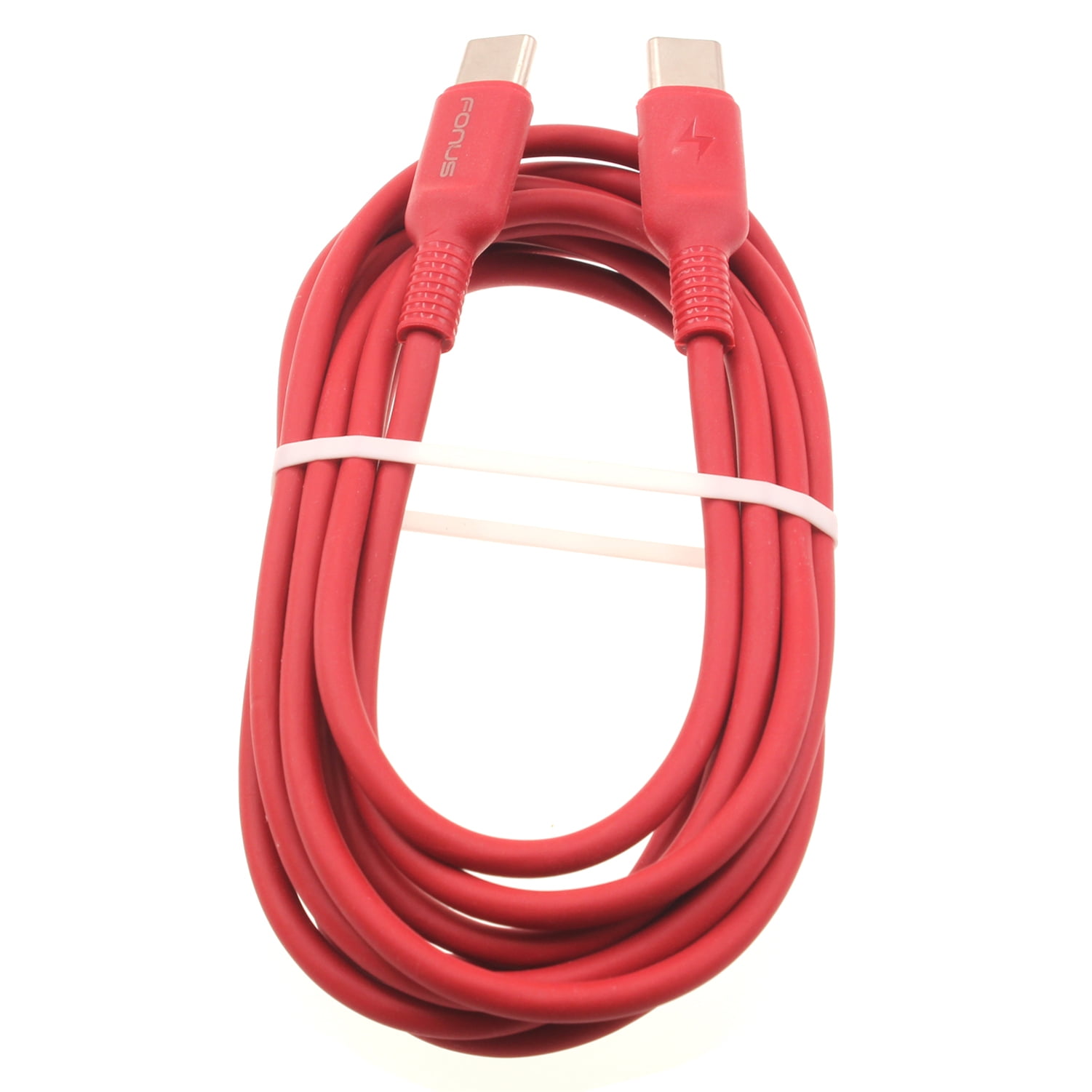 Red 6ft Long Cable for Nokia G50/G10/G20 - USB-C to Type-C PD Fast ...