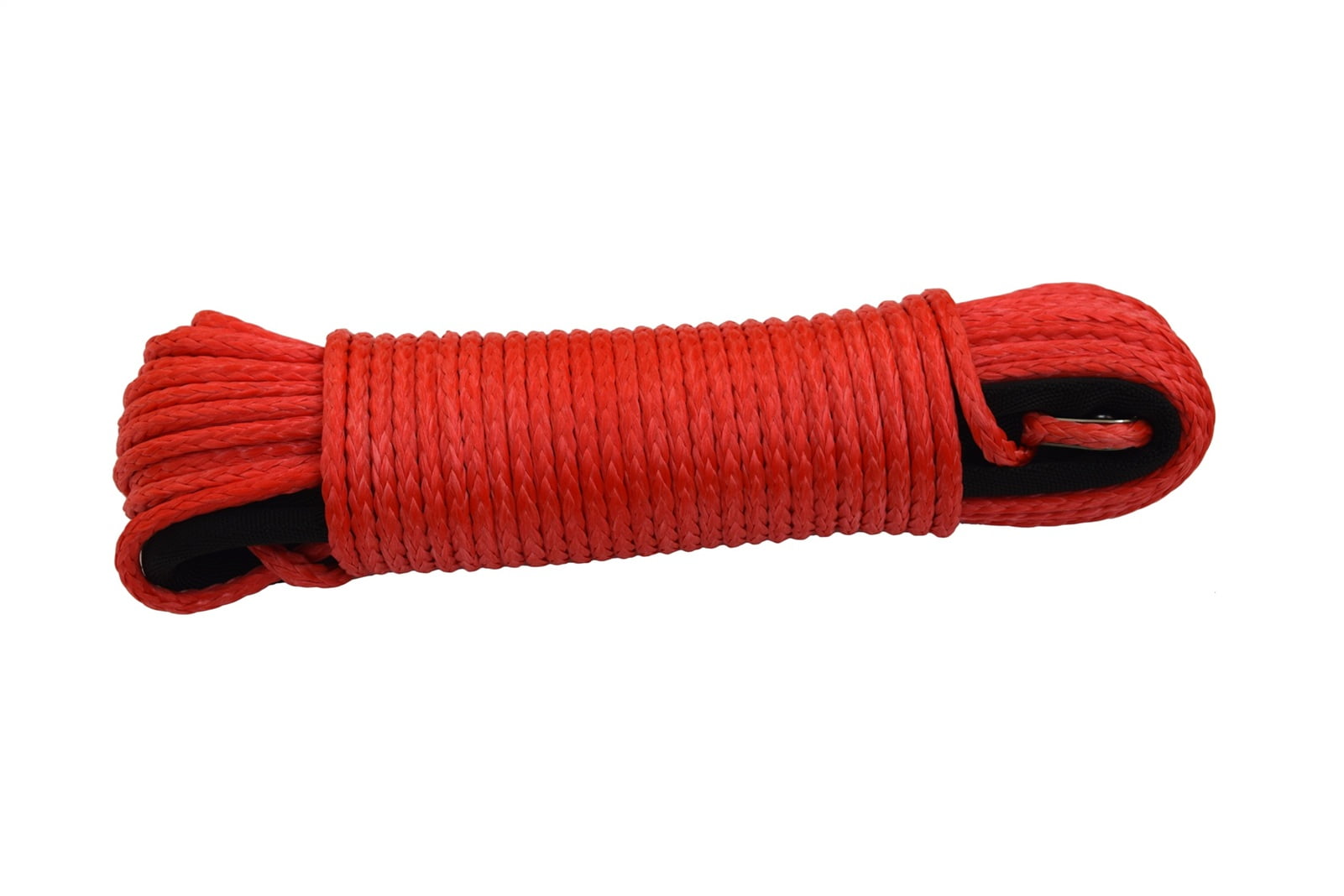 Red 6mm*15m ATV Winch Line,Off Road Rope,Synthetic Winch Rope 6mm,UTV ...