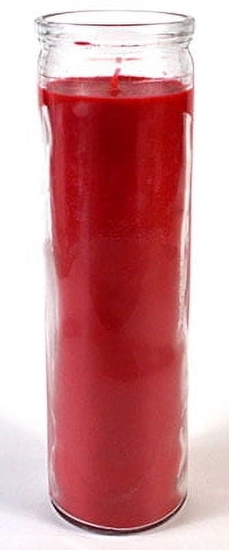 Red 7-day jar candle - Walmart.com