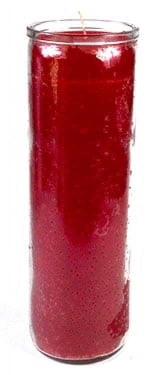 Red 7-day jar candle - Walmart.com