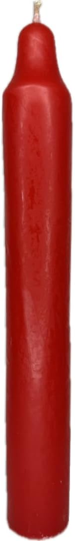 Red 9" Jumbo Candle -(1pc) -Vela Roja Jumbo -Esoteric,Spiritual,New Age ...
