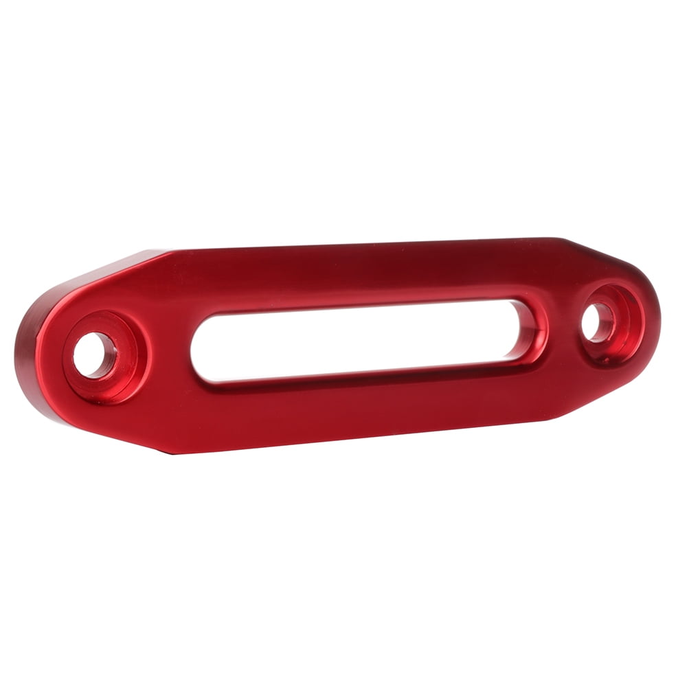 Red ATV UTV Aluminum Hawse Fairlead Polished (3500-5500 LBS) - Walmart.com