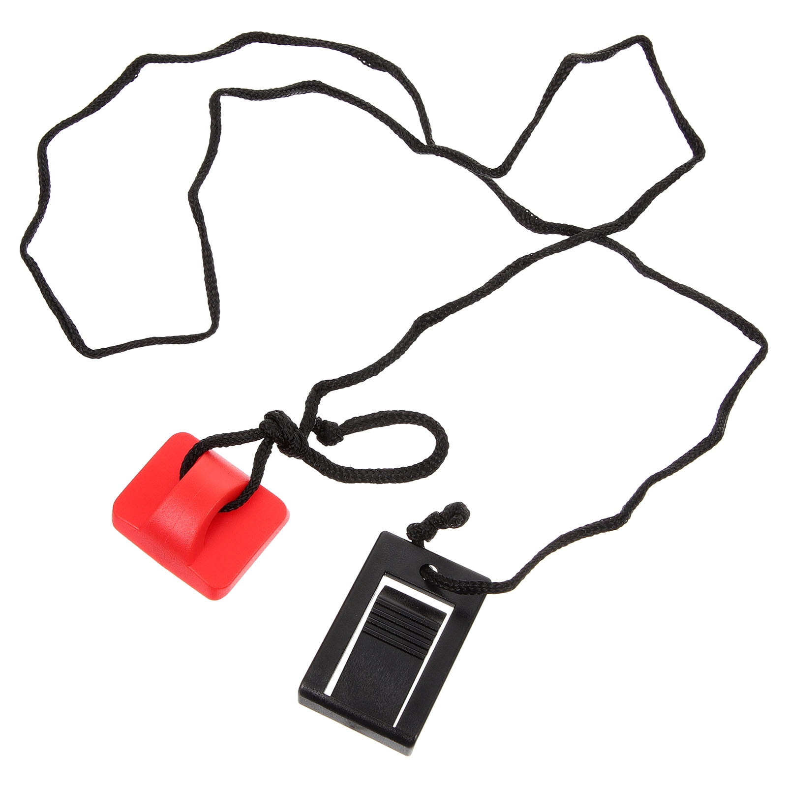 Red Abs Treadmill Emergency Stop Switch Plastic Insert Type Black Clip ...