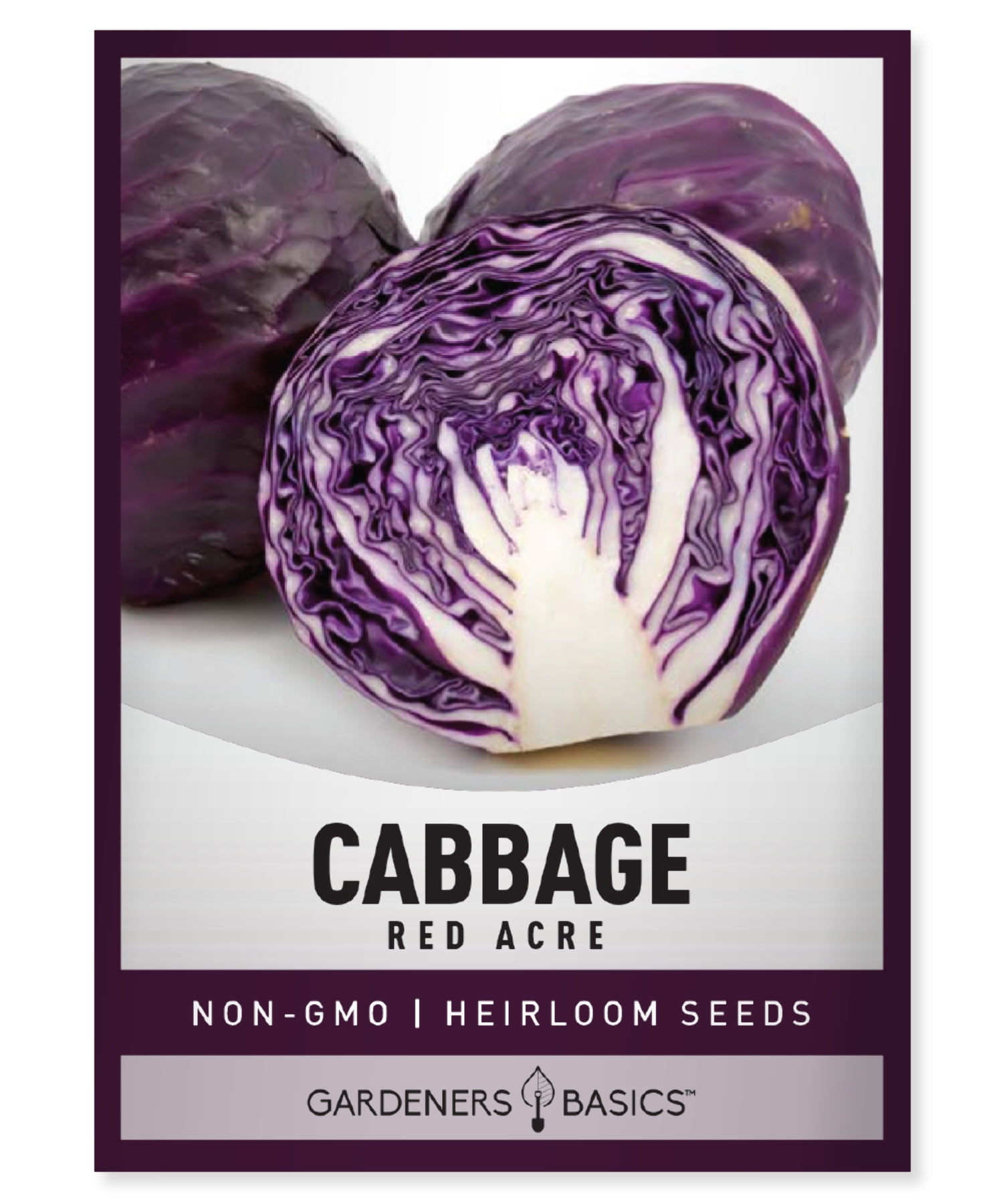 Red Acre Cabbage Seeds - Walmart.com