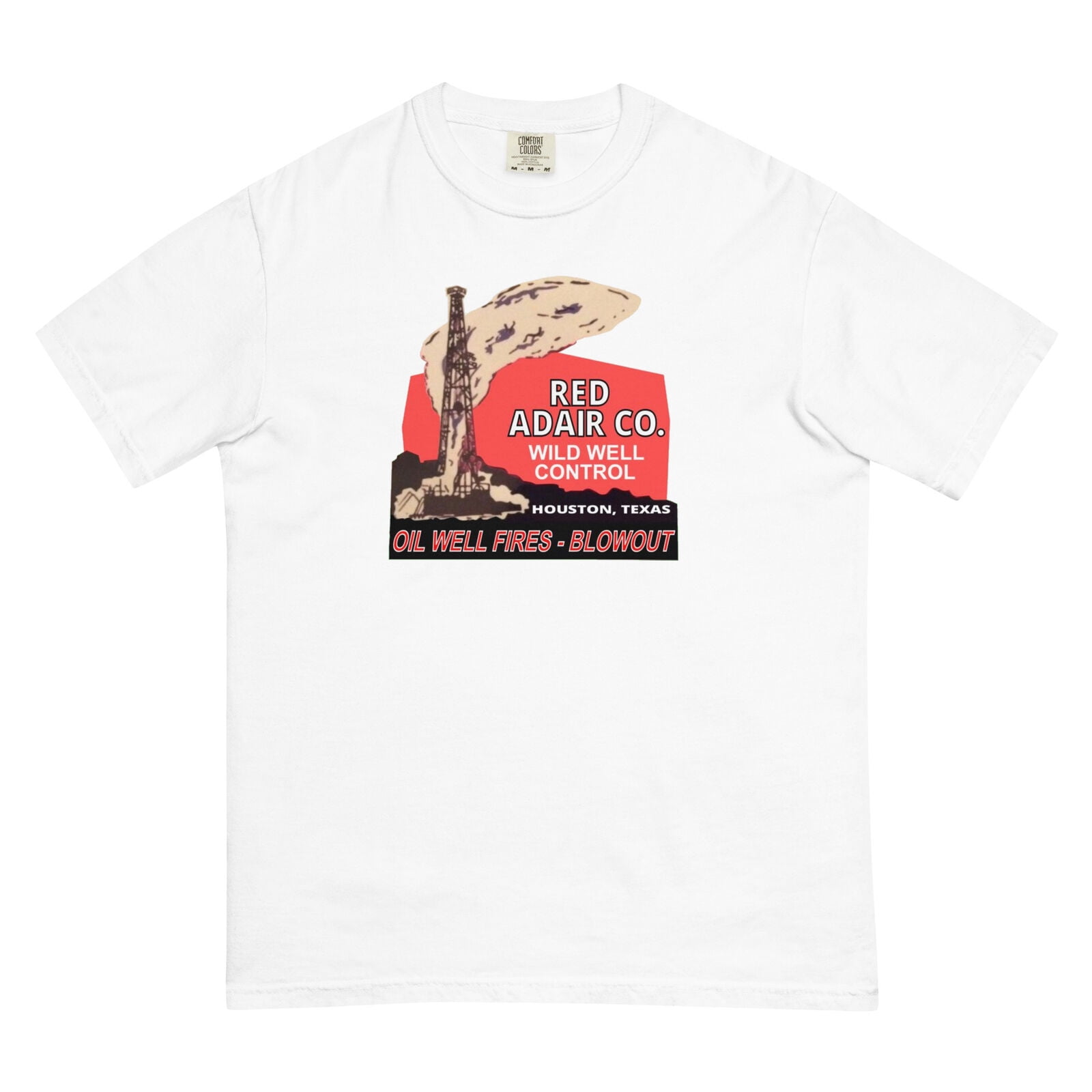 Red Adair Company Vintage Unisex Heavyweight T-Shirt - Walmart.com