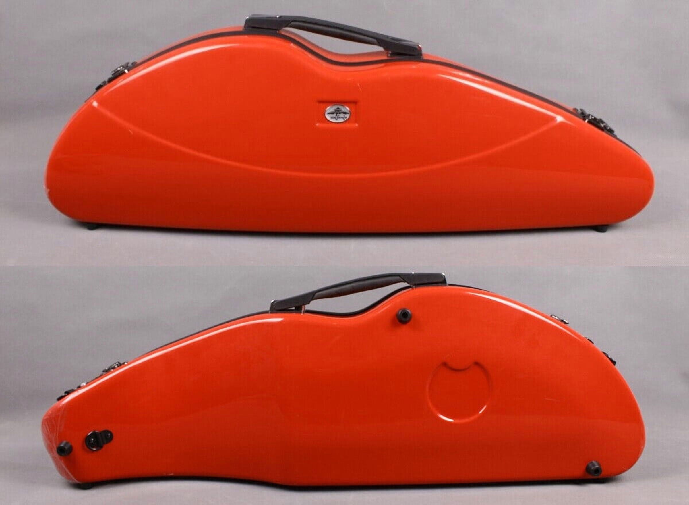 Red Advance Violin case 4/4 Carbon Fiber Violin Bag Code Lock Strong ...